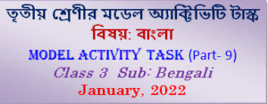 Class 3 Bengali Model Activity Task Part-9 - TextbookPlus